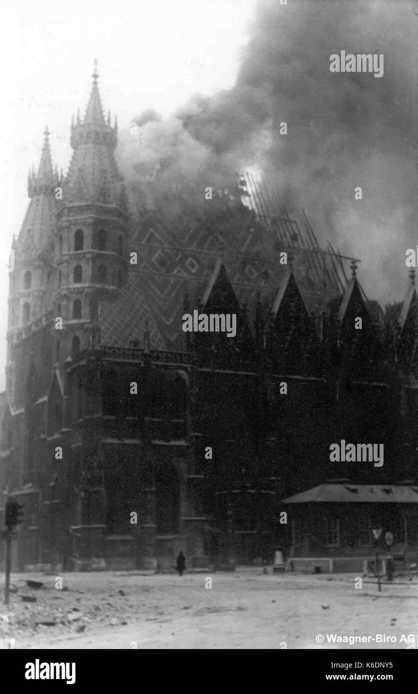 Brand des Stephansdoms Stock Photo - Alamy