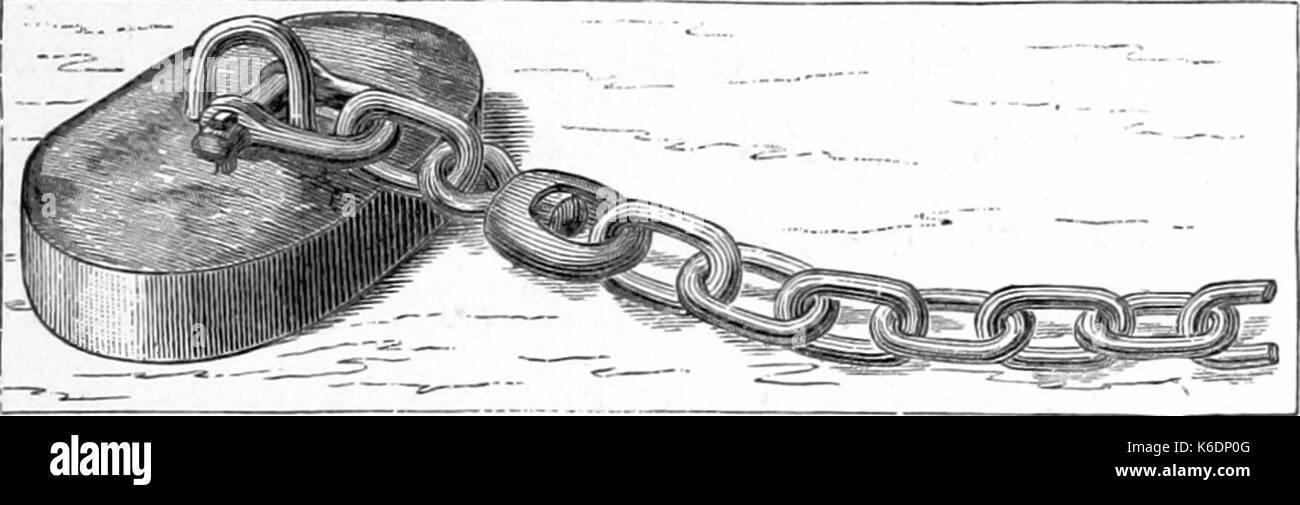 Buoy Chain and Sinker Stock Photo - Alamy