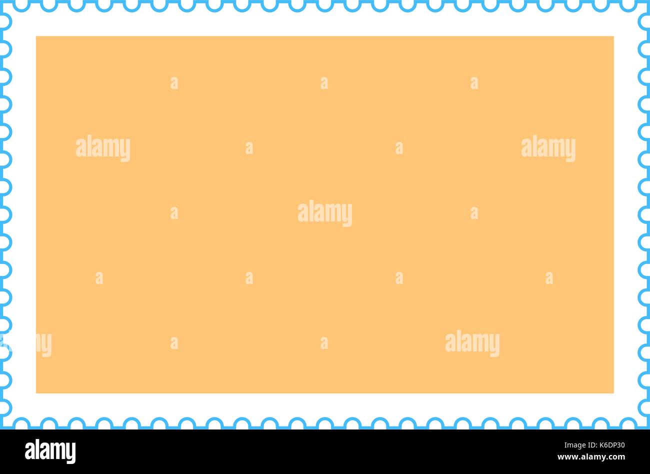 Use it in all your designs. Empty rectangle postage stamp. Quick and ...