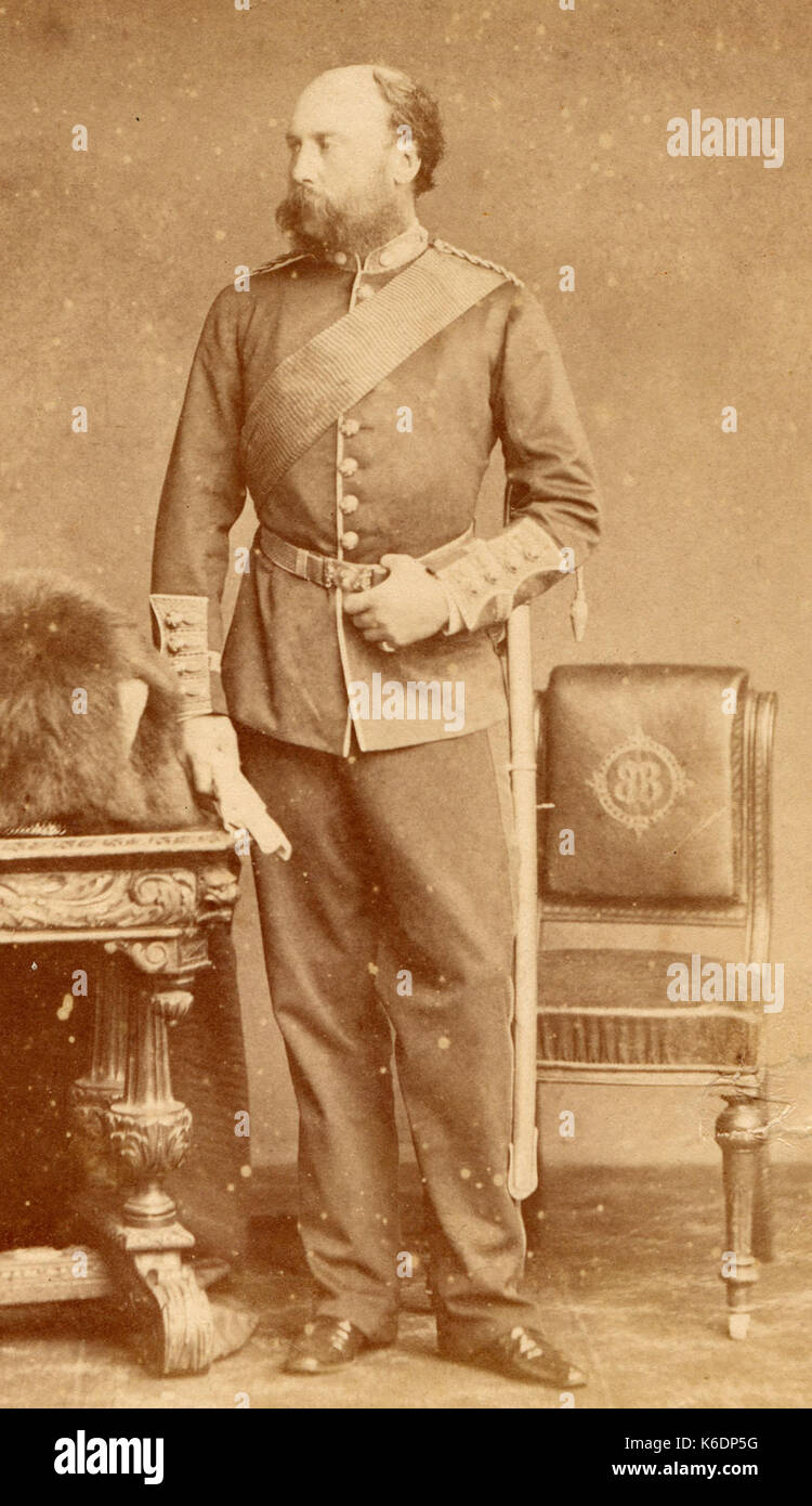 Colonel Henry Blundell Hollinshead Blundell Stock Photo - Alamy