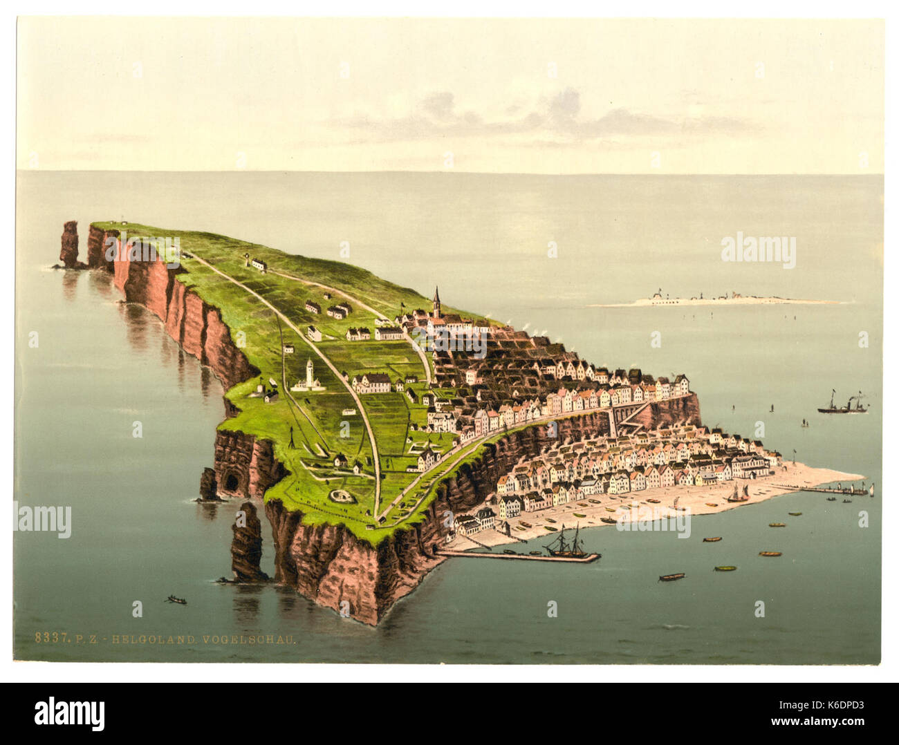 Map helgoland hi-res stock photography and images - Alamy