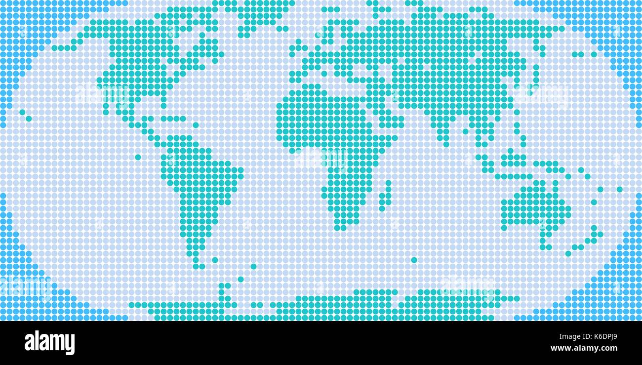 Use it in all your designs. World map atlas background in flat spotted ...