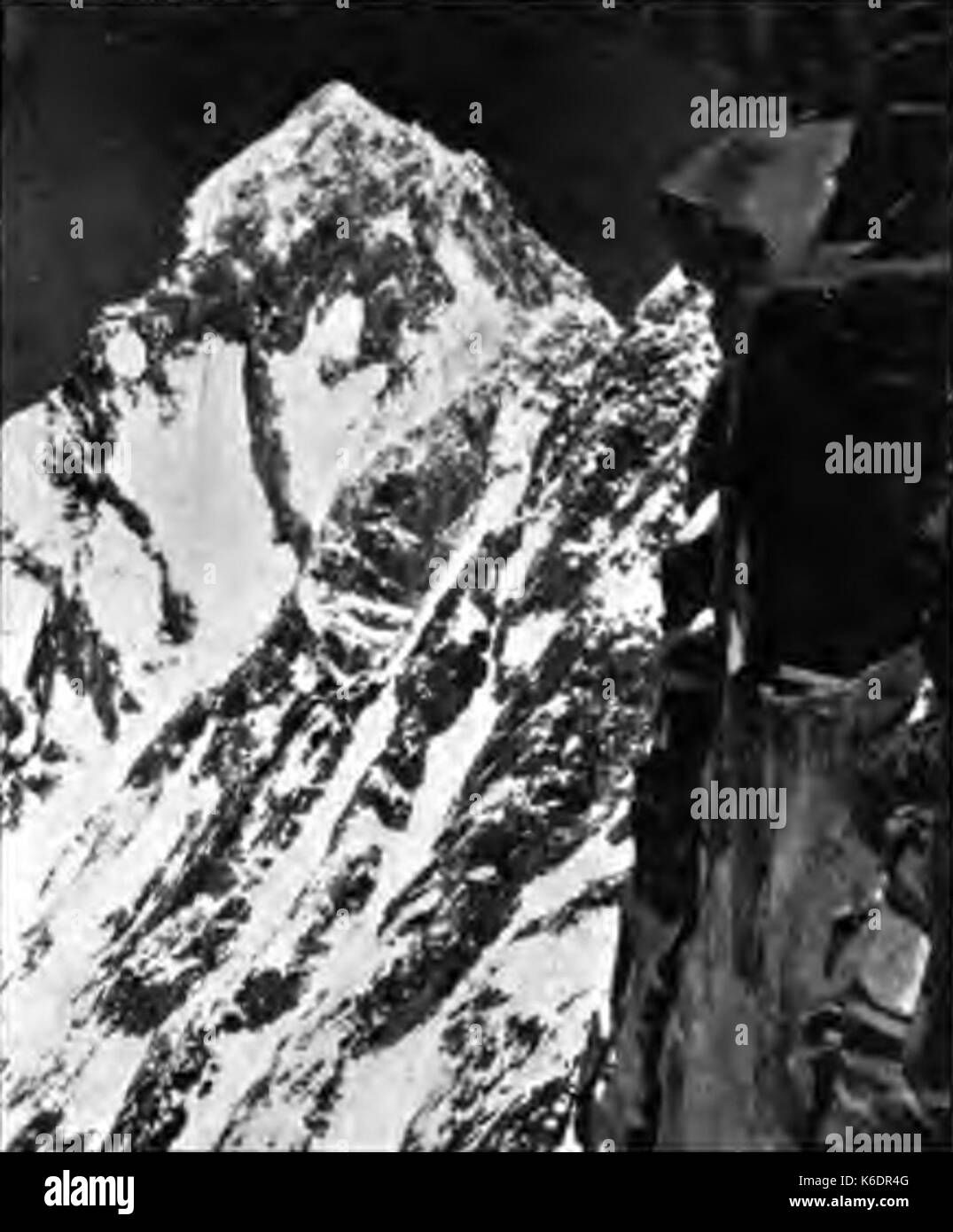 Dunagiri from the Bagini Pass Stock Photo - Alamy