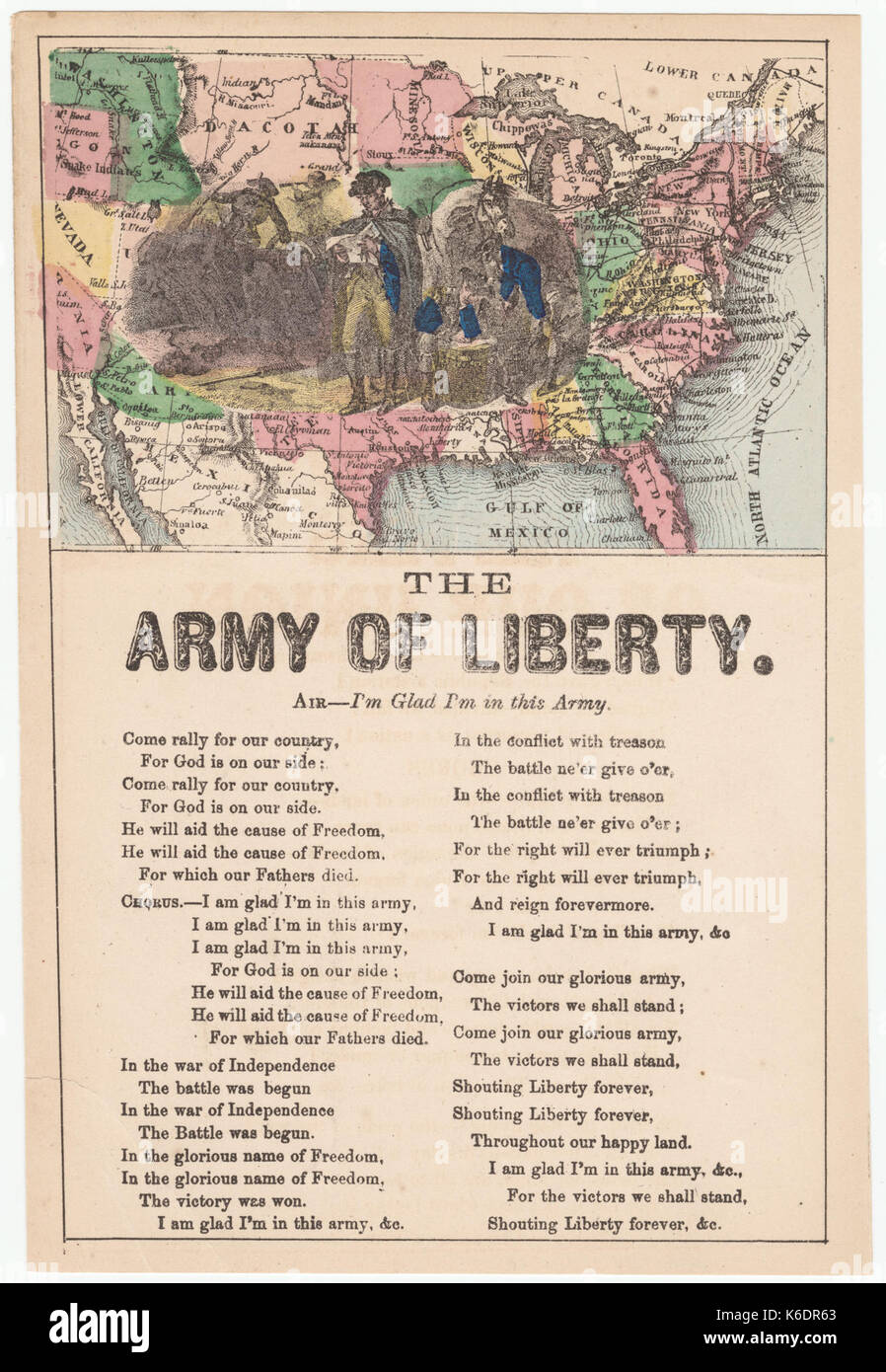 Charles Magnus, The Army of Liberty, 1863, Cornell CUL PJM 1068 01 ...