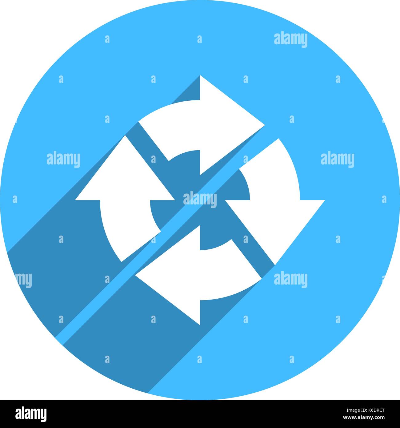 Right loop arrow hi-res stock photography and images - Alamy