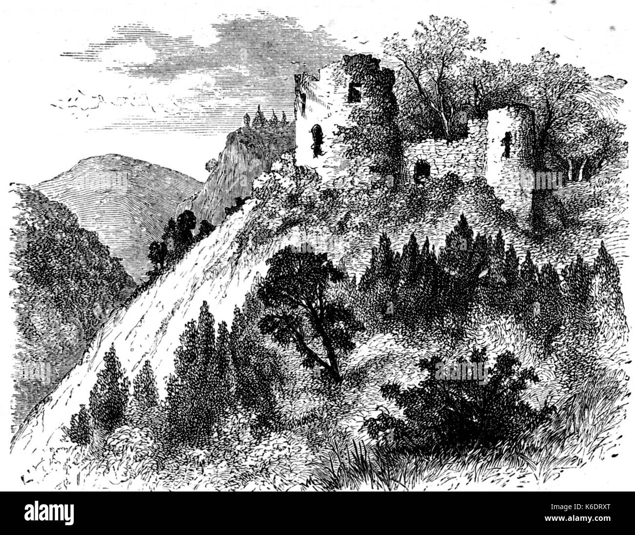 Castell coch Black and White Stock Photos & Images - Alamy