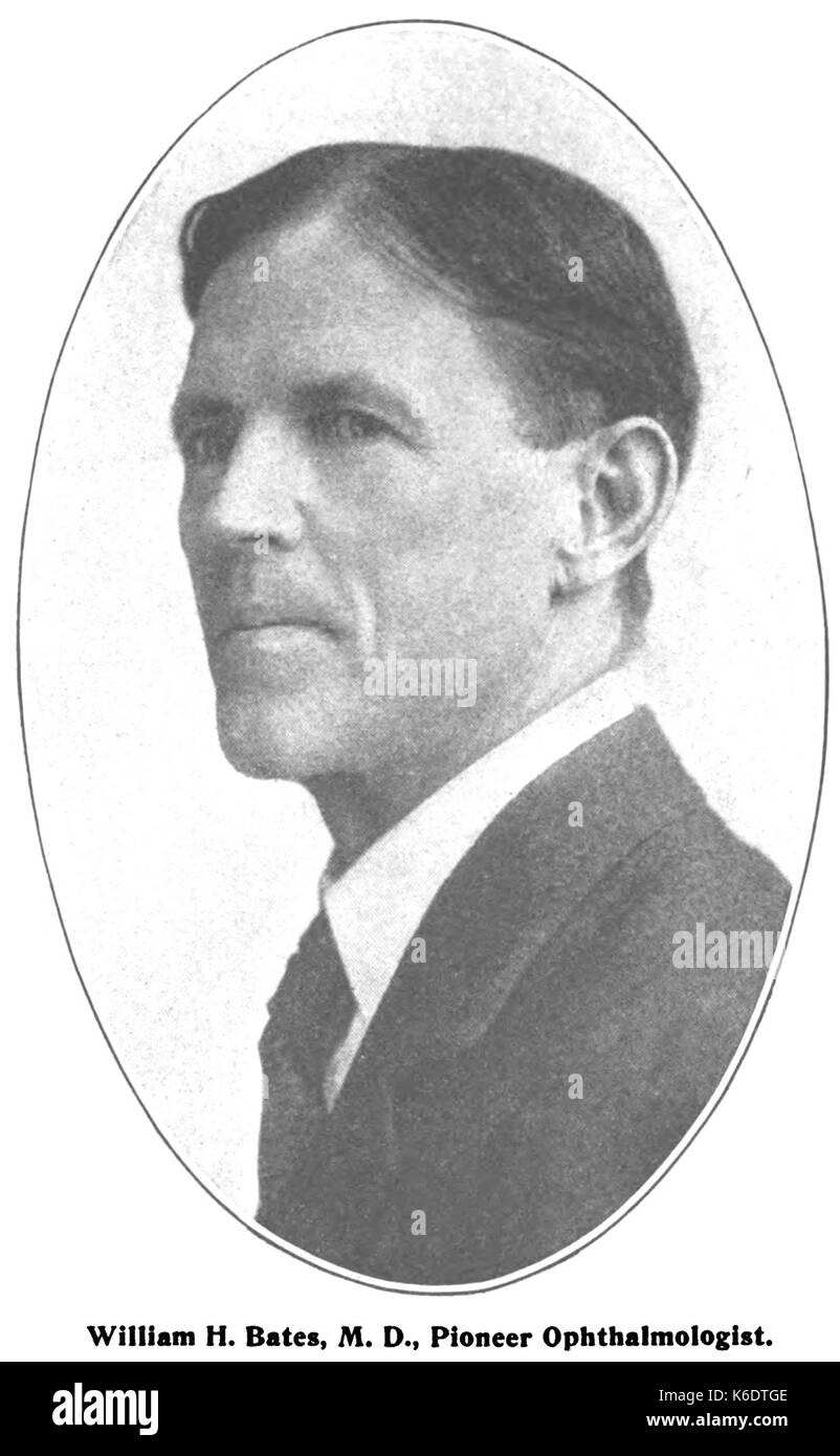 Dr. W. H. Bates Stock Photo - Alamy