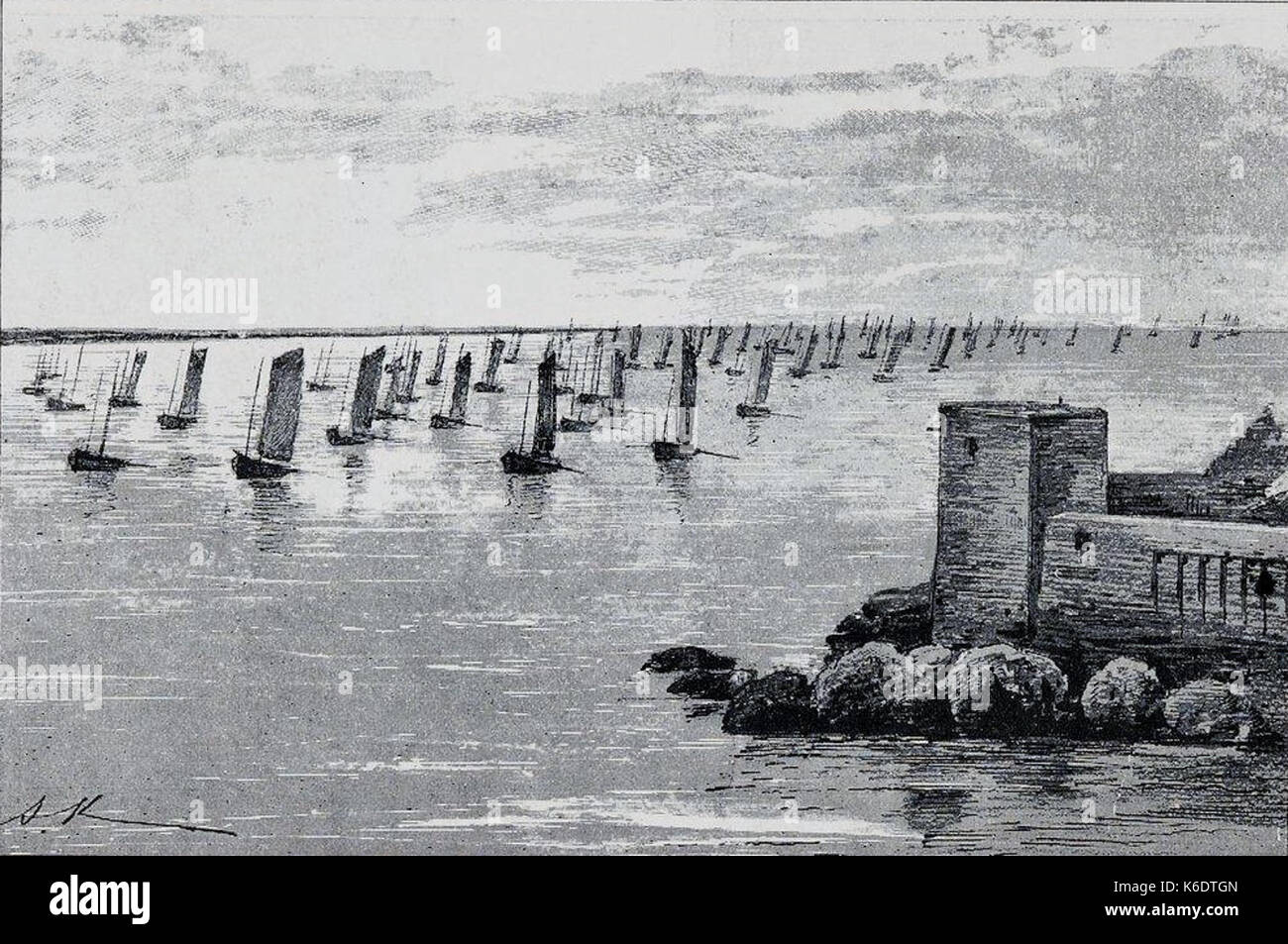 Concarneau map hi-res stock photography and images - Alamy