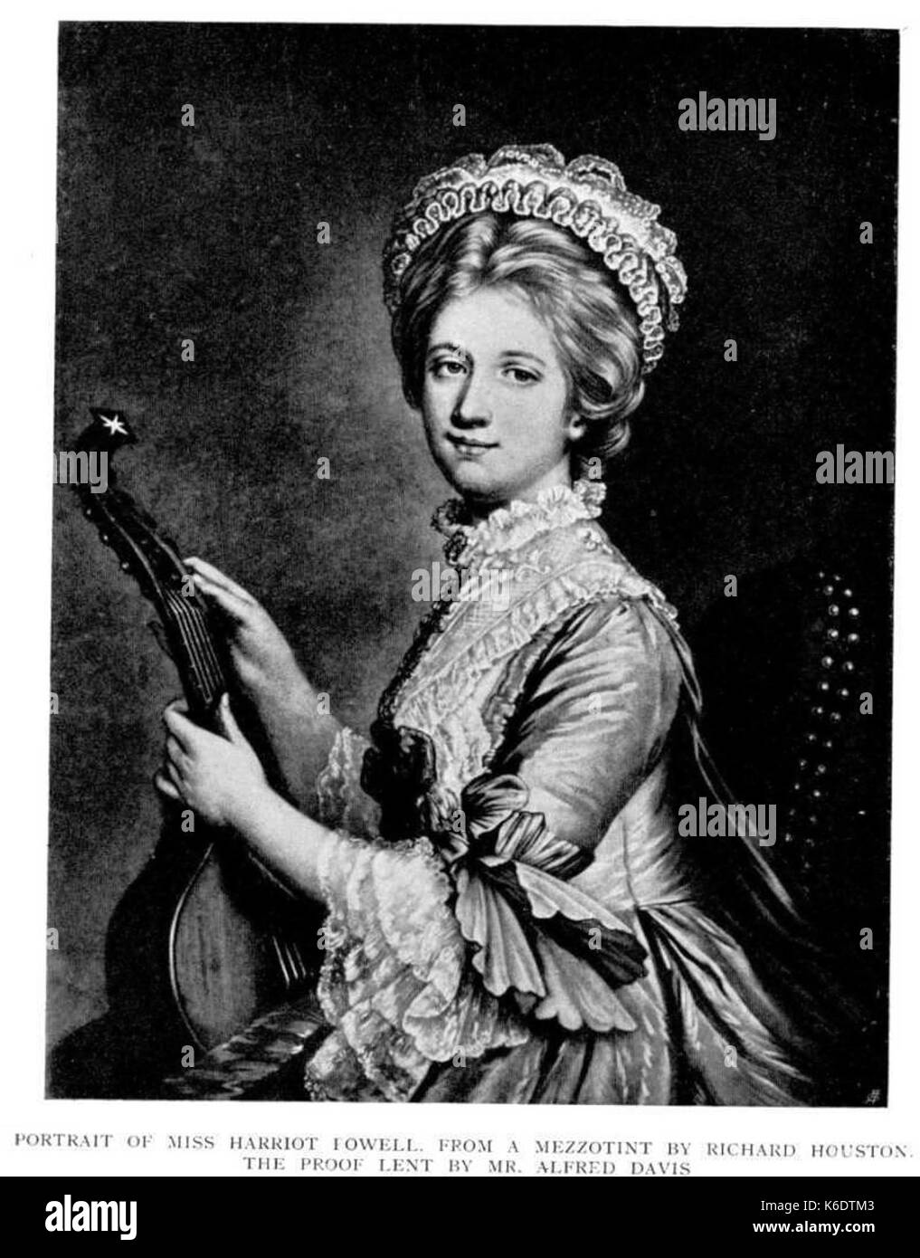 Catherine Read Portrait of Miss Harriet Powell Stock Photo - Alamy