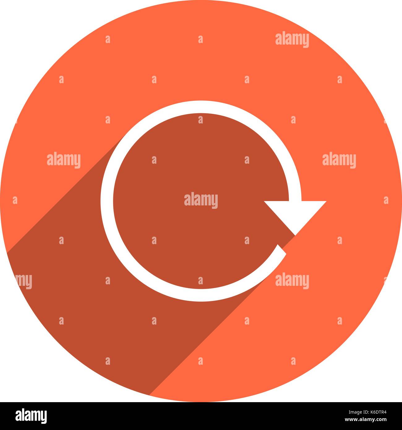 Use it in all your designs. Arrow sign reload, refresh, rotation, loop ...