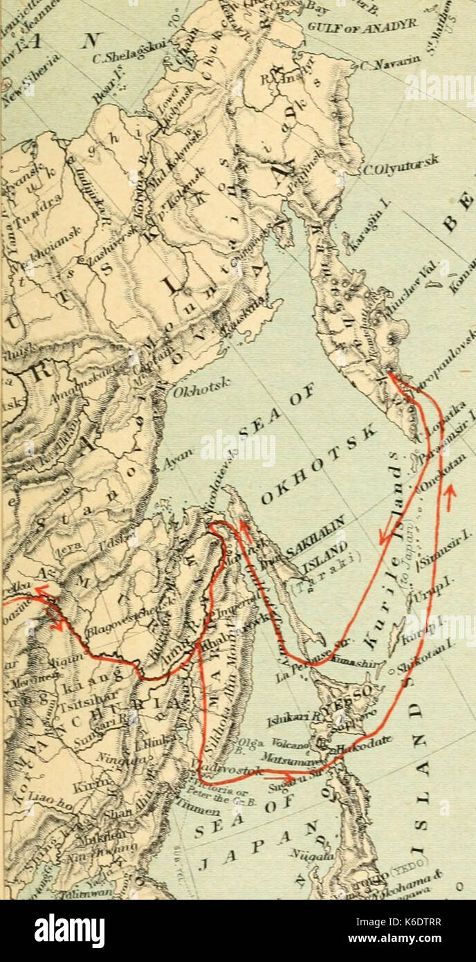 Early expedition map hi-res stock photography and images - Alamy