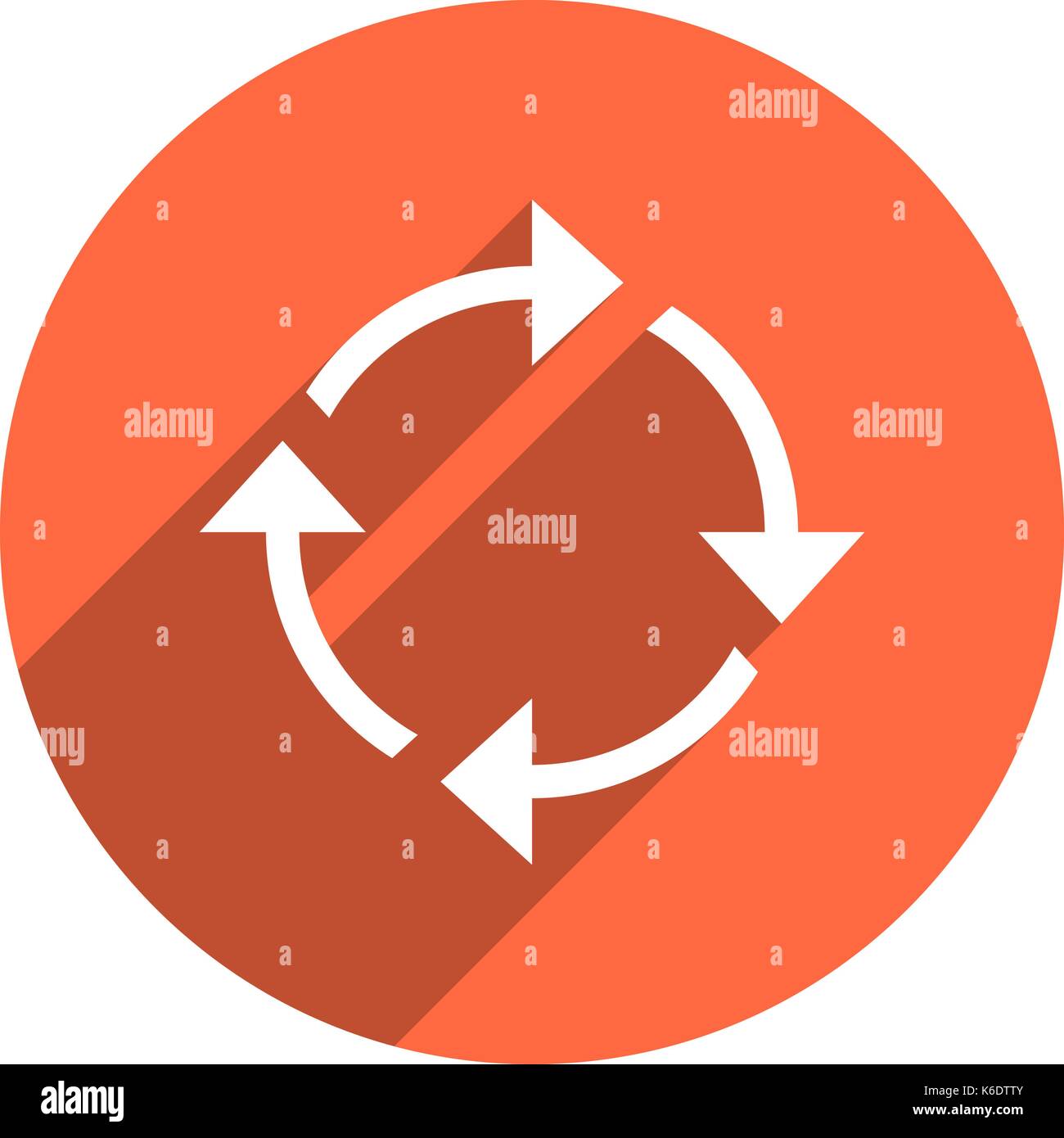 Use it in all your designs. Arrow sign reload, refresh, rotation, loop ...