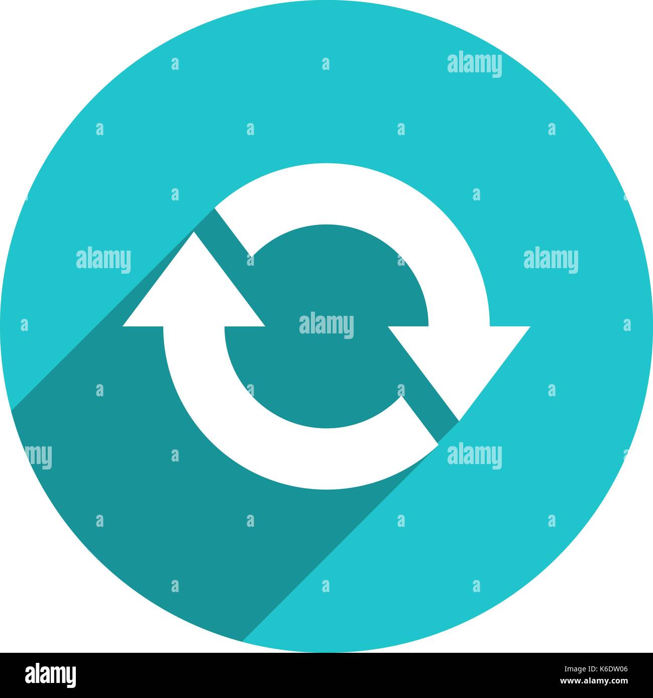 Use it in all your designs. Arrow sign reload, refresh, rotation, loop ...