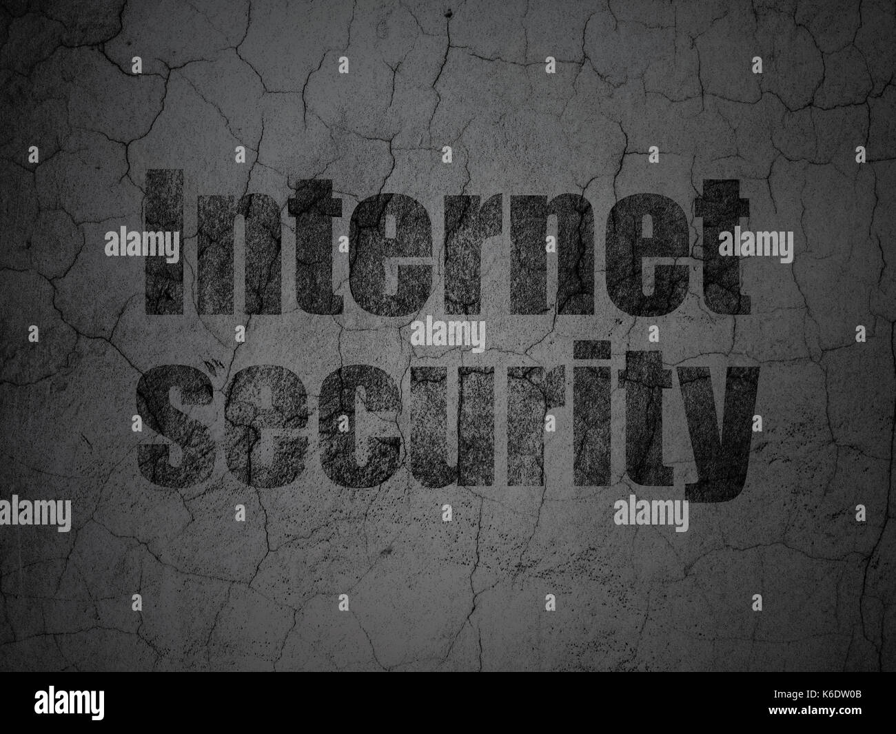 Safety concept: Internet Security on grunge wall background Stock Photo ...