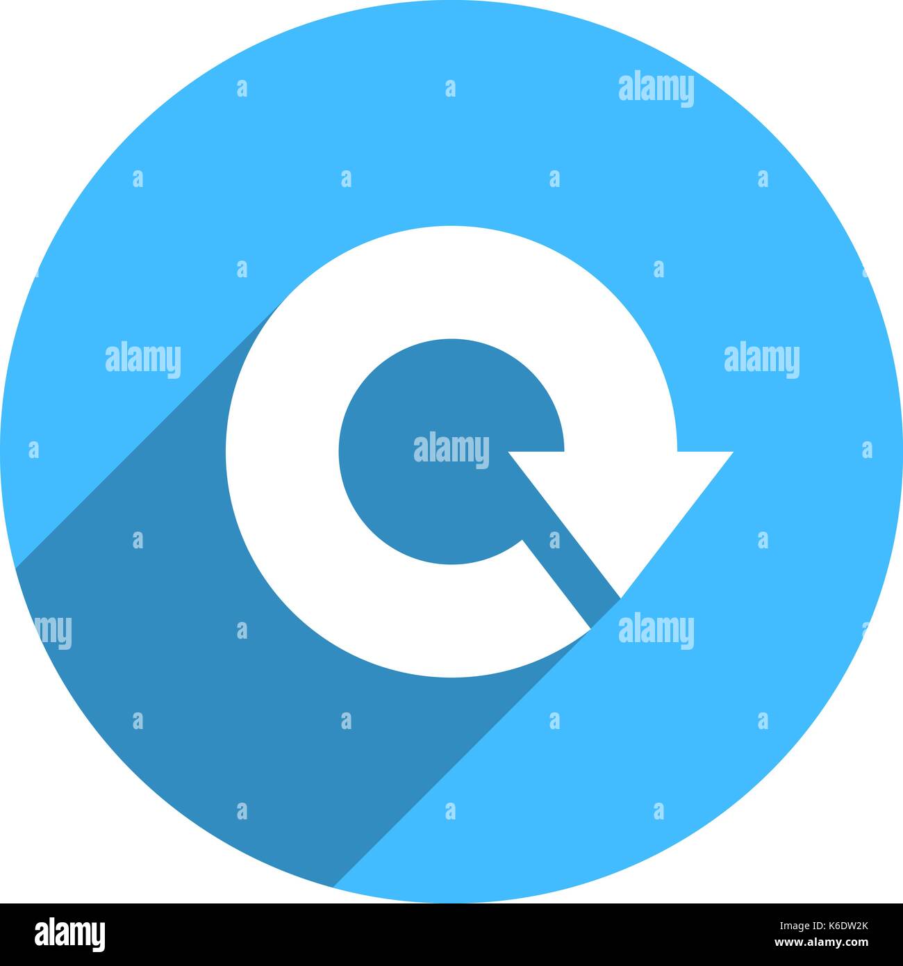 Use it in all your designs. Arrow sign reload, refresh, rotation, loop ...