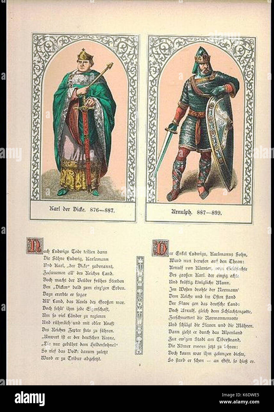 A reference to a section in 'Die deutschen Kaiser,' a work focusing on ...