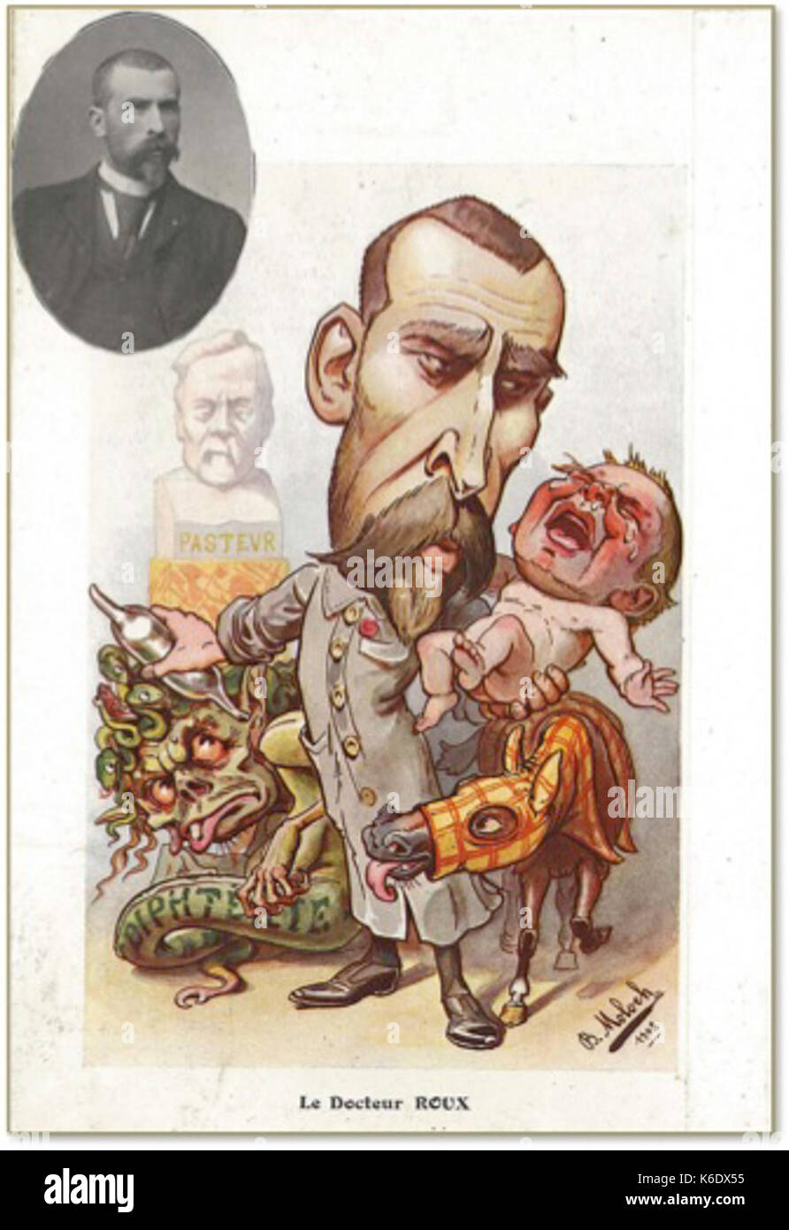 Dr. Emile Roux Stock Photo - Alamy