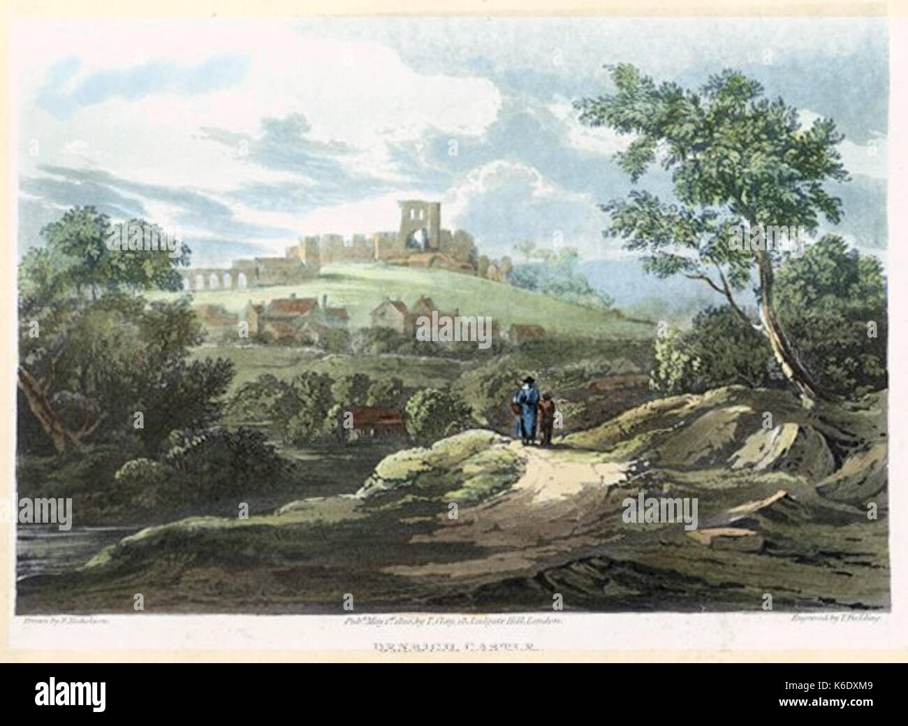 Map of denbigh hi-res stock photography and images - Alamy