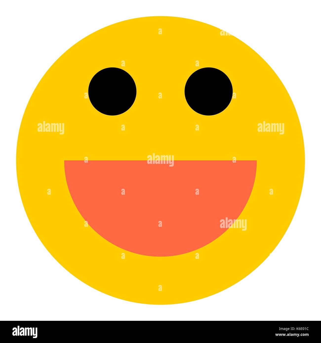 Use it in all your designs. Smiley happy smiling face emoticon icon in ...