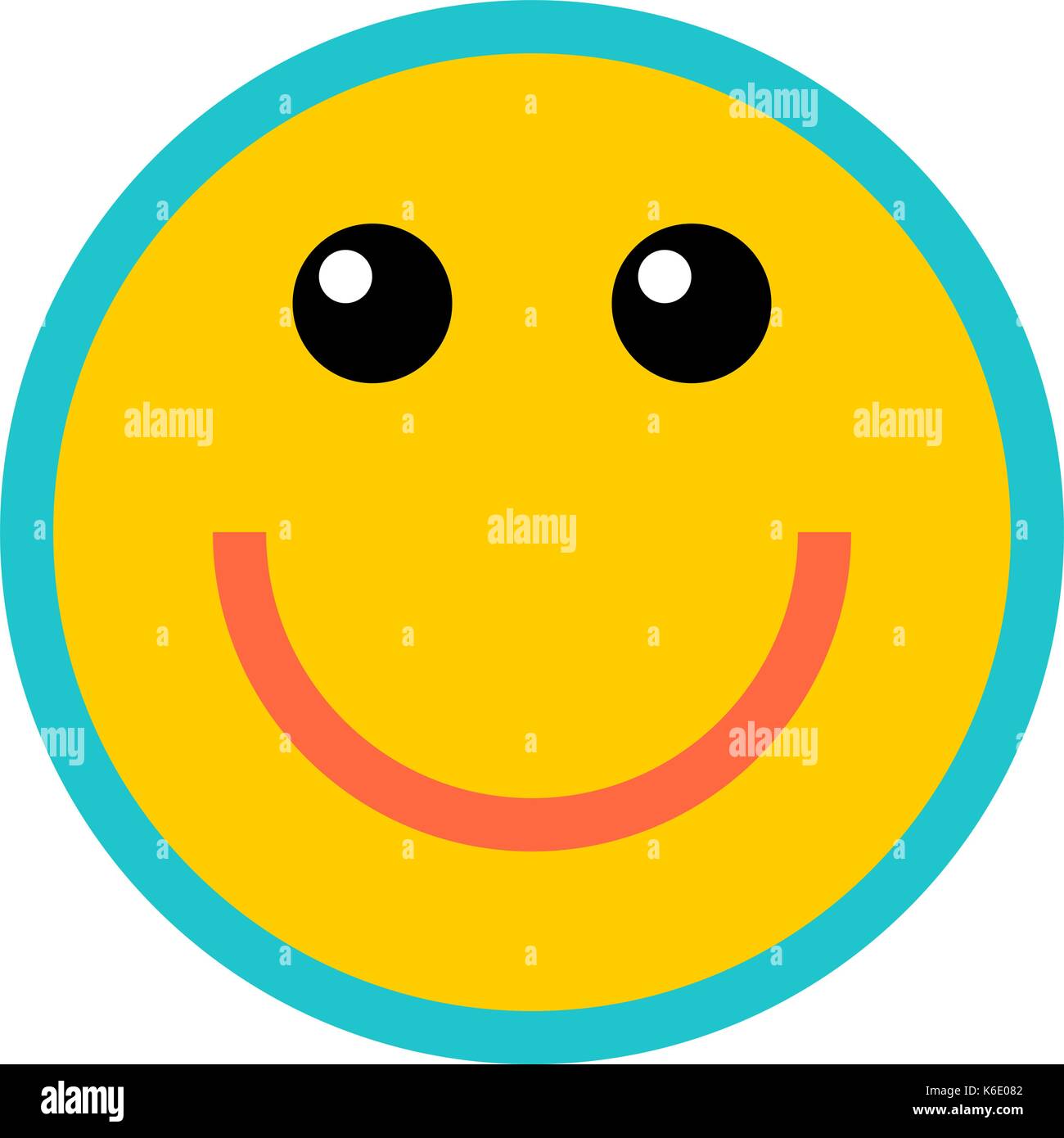 Use it in all your designs. Smiley happy smiling face emoticon icon in ...