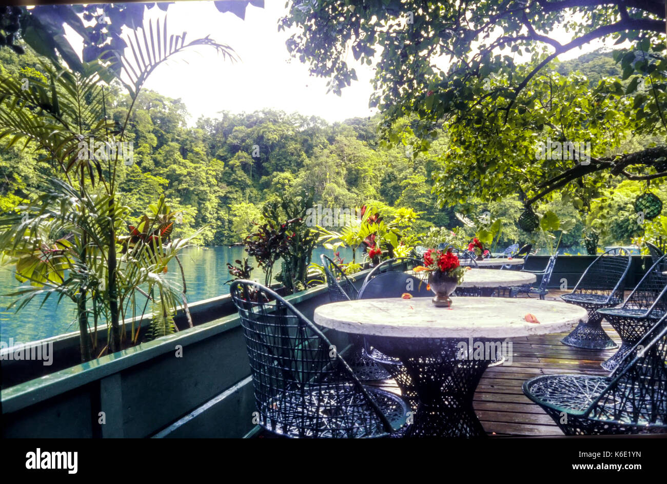 idyllic place in Martha Brae River. Jamaica Stock Photo - Alamy