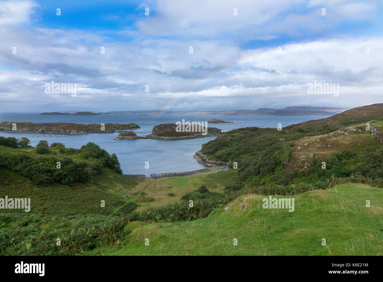 Scotland west coast map hi-res stock photography and images - Alamy