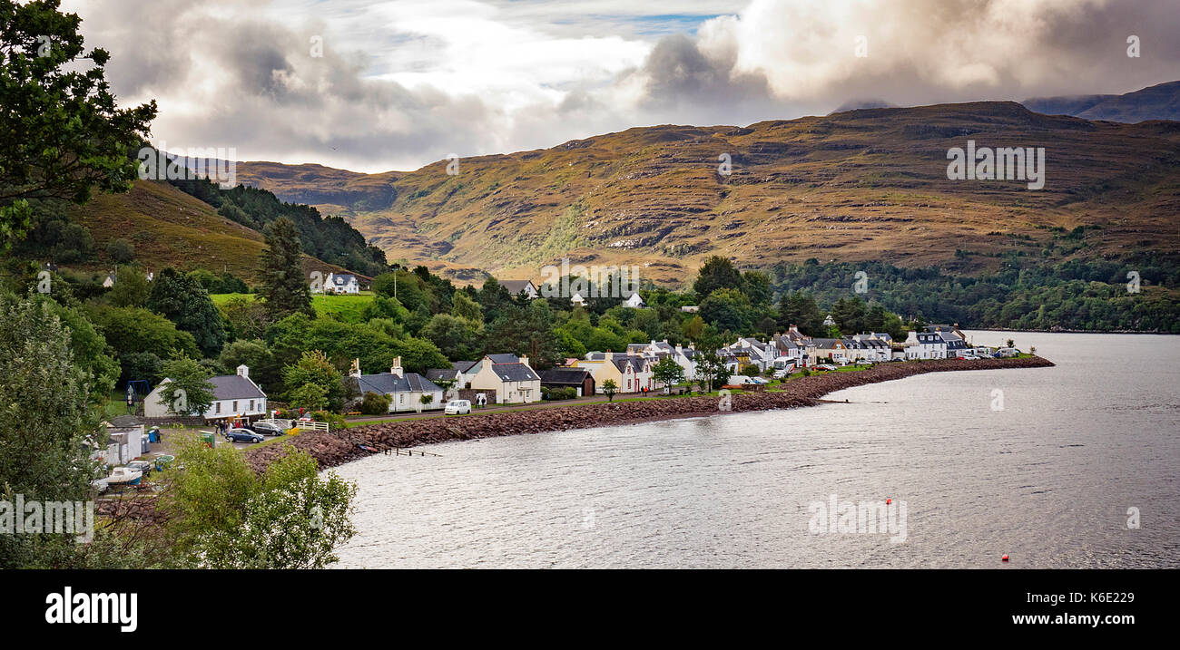 Wester ross village landscape hi-res stock photography and images - Alamy