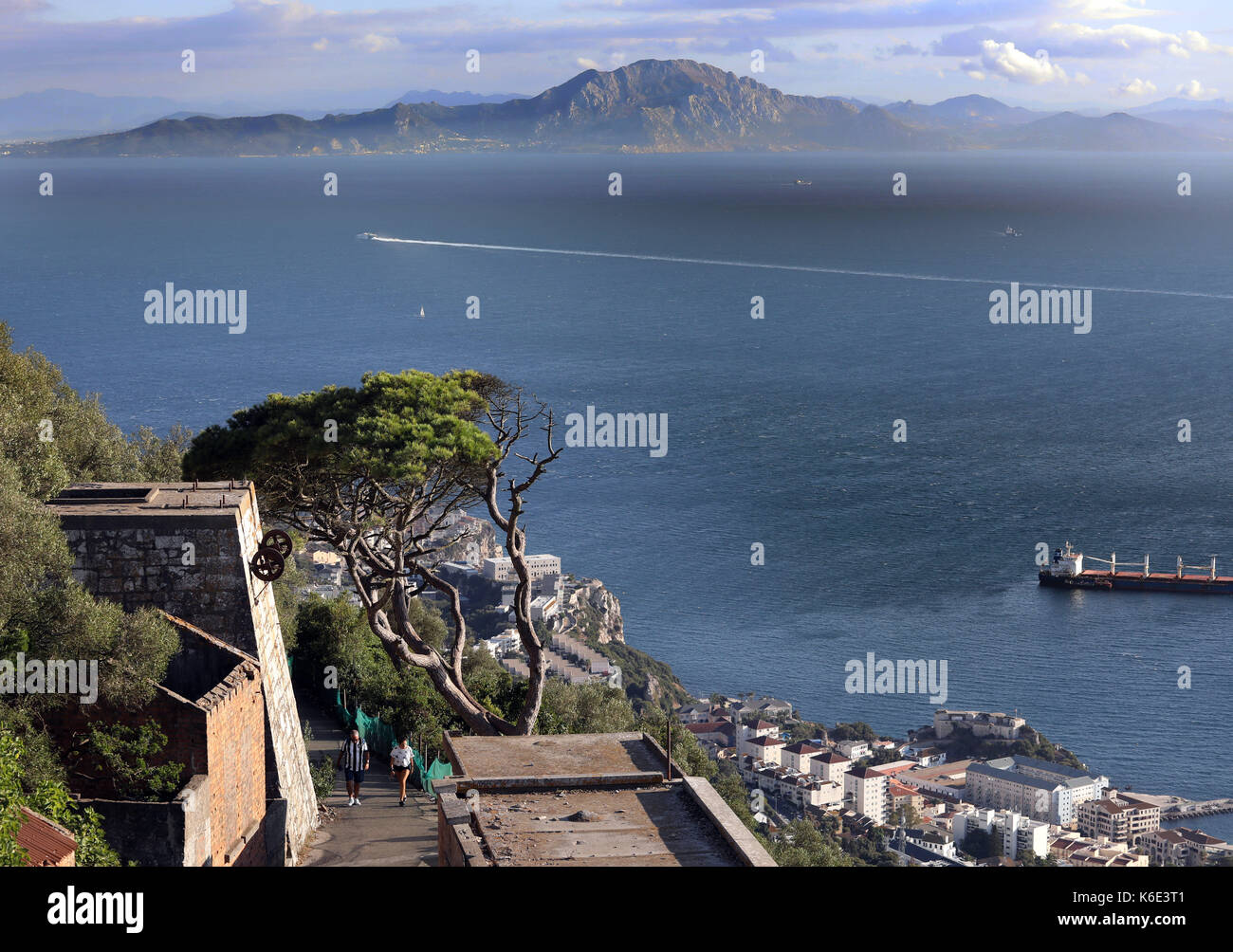 Crossing the strait of gibraltar hi-res stock photography and images ...