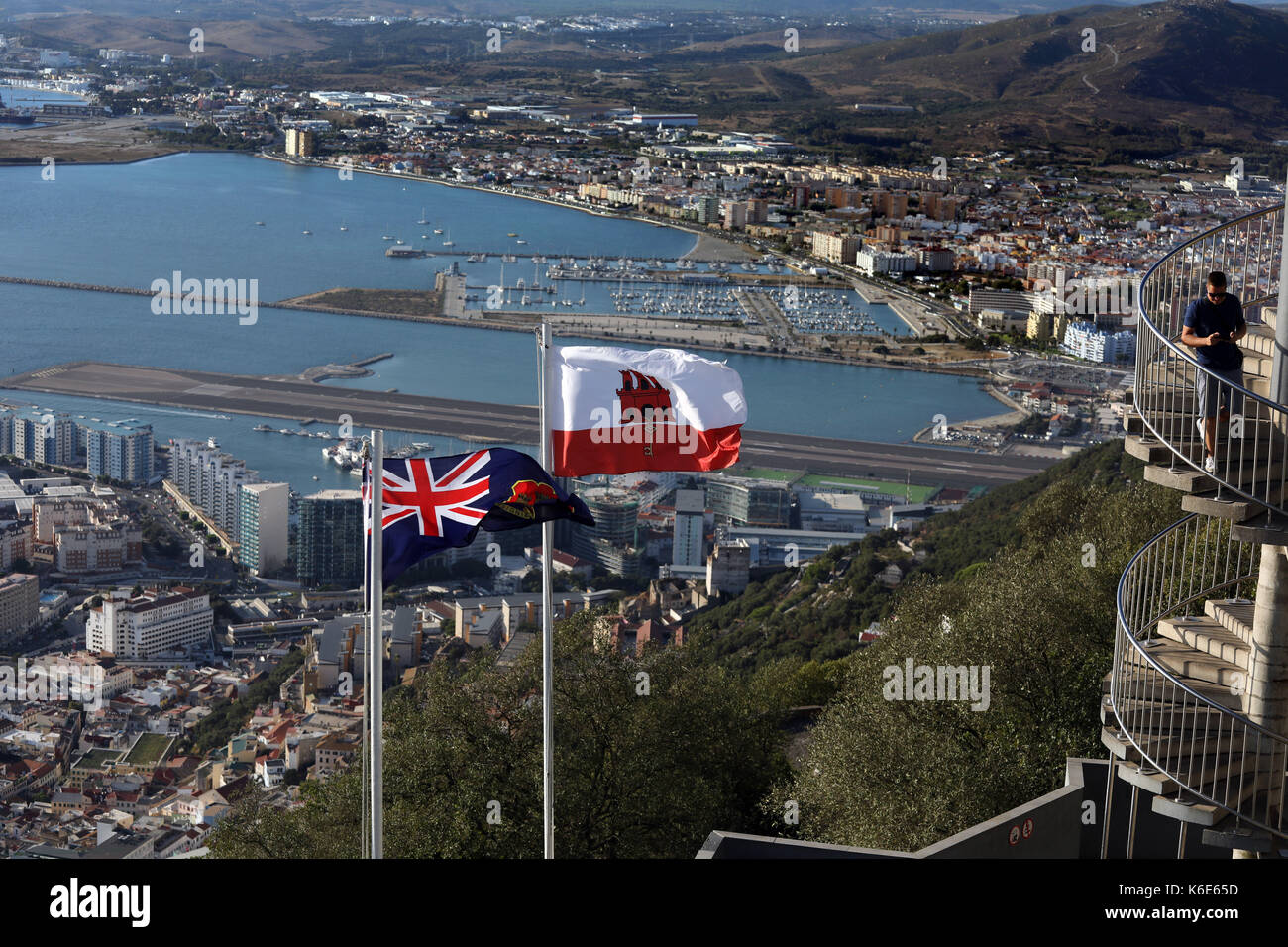 Gibraltar border hi-res stock photography and images - Alamy