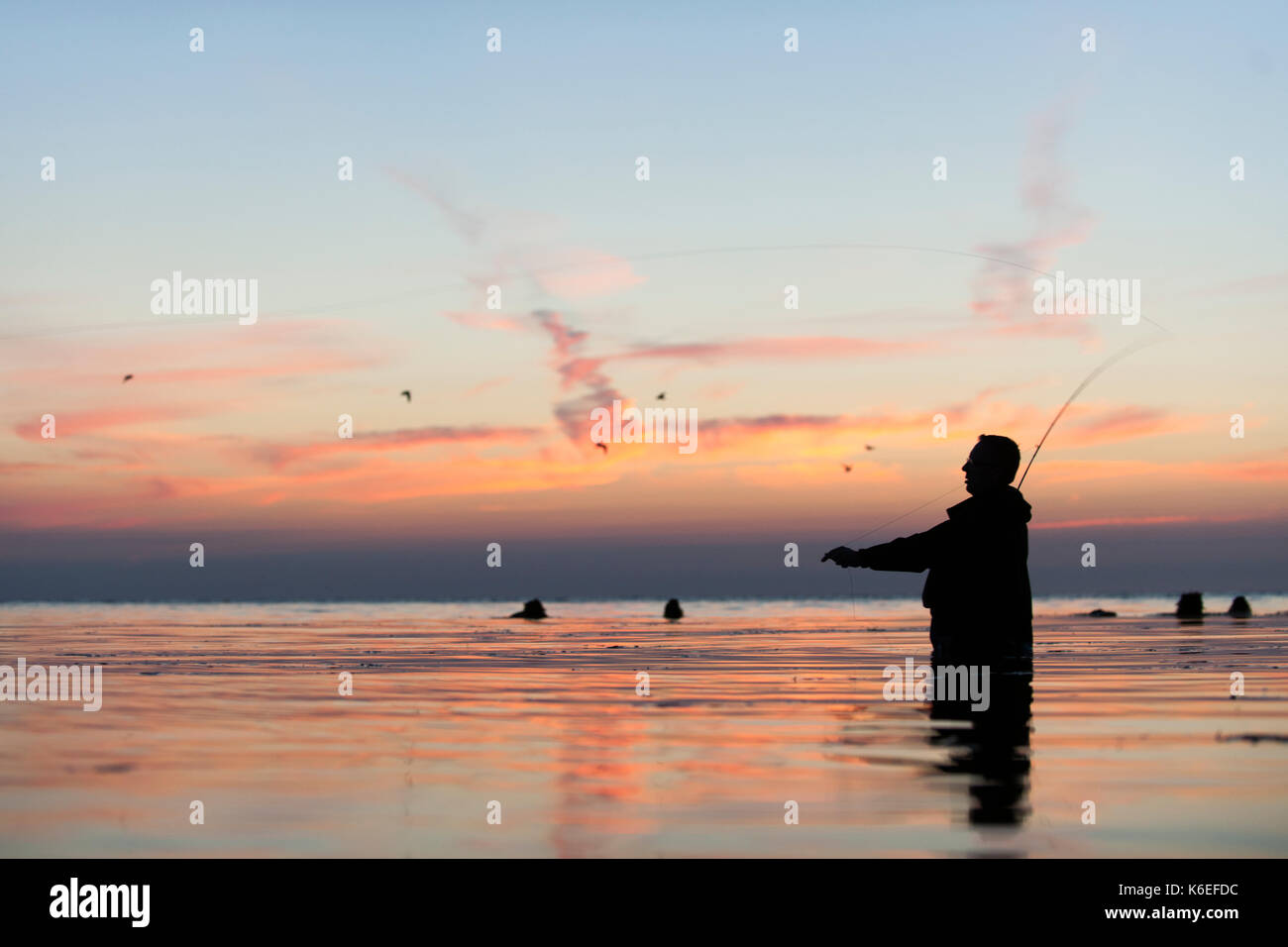 Sea fishing angler hi-res stock photography and images - Alamy