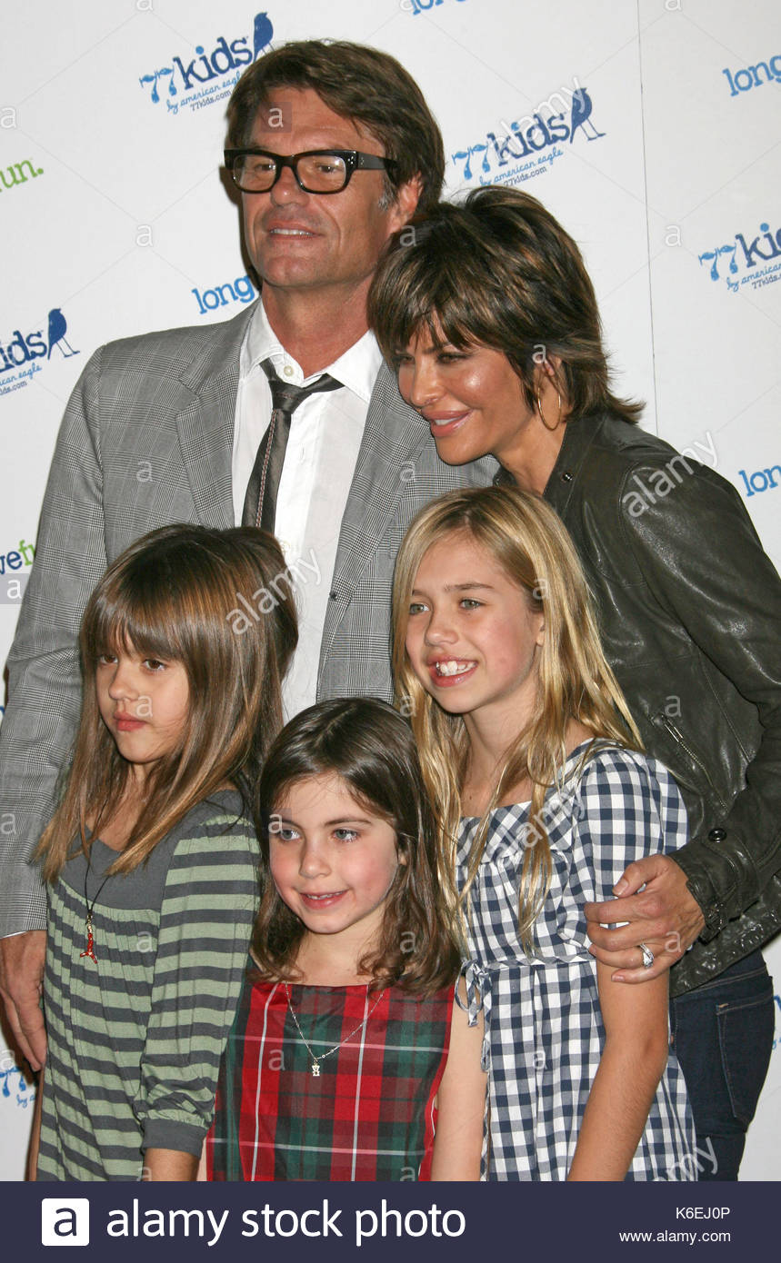 Lisa Rinna Harry Hamlin Family Stock Photos & Lisa Rinna Harry Hamlin ...
