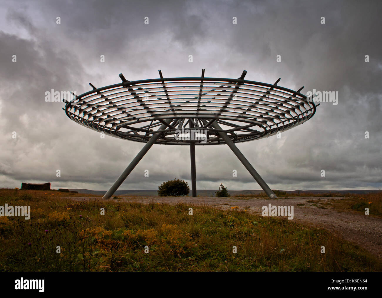 The Haslingden Halo under cloud Stock Photo - Alamy