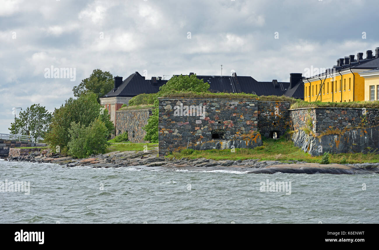 Suomenlinna (Sveaborg) fortress in Helsinki. Constructing began in 1748 ...