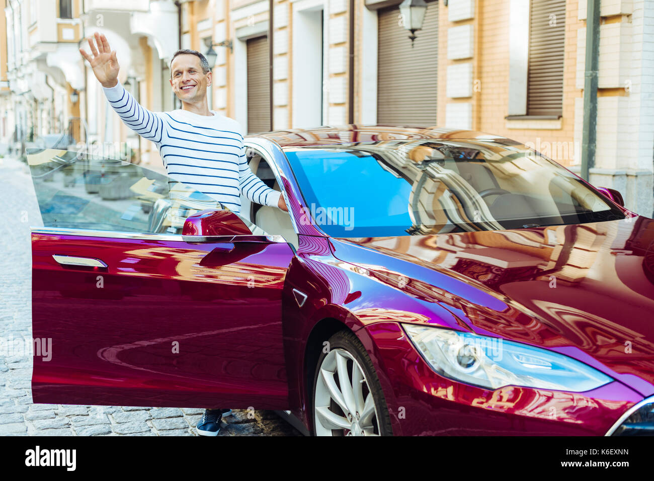Car getting fuel hi-res stock photography and images - Alamy