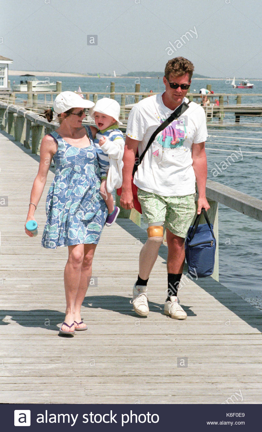 Ted Kennedy Jr., wife Kiki Kennedy and son Edward Moore Kennedy Stock ...