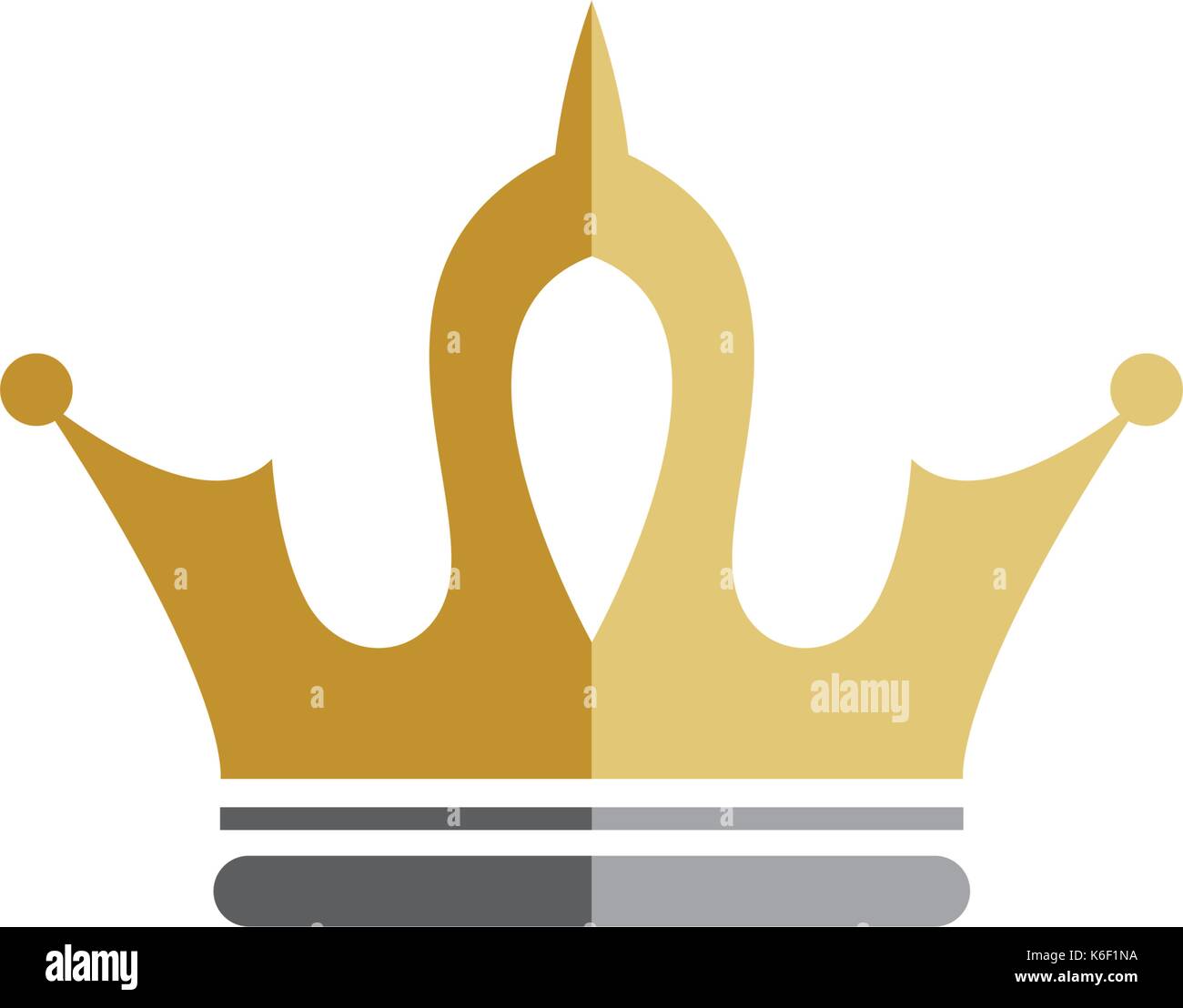 Crown Logo Template vector illustration Stock Vector Image & Art - Alamy
