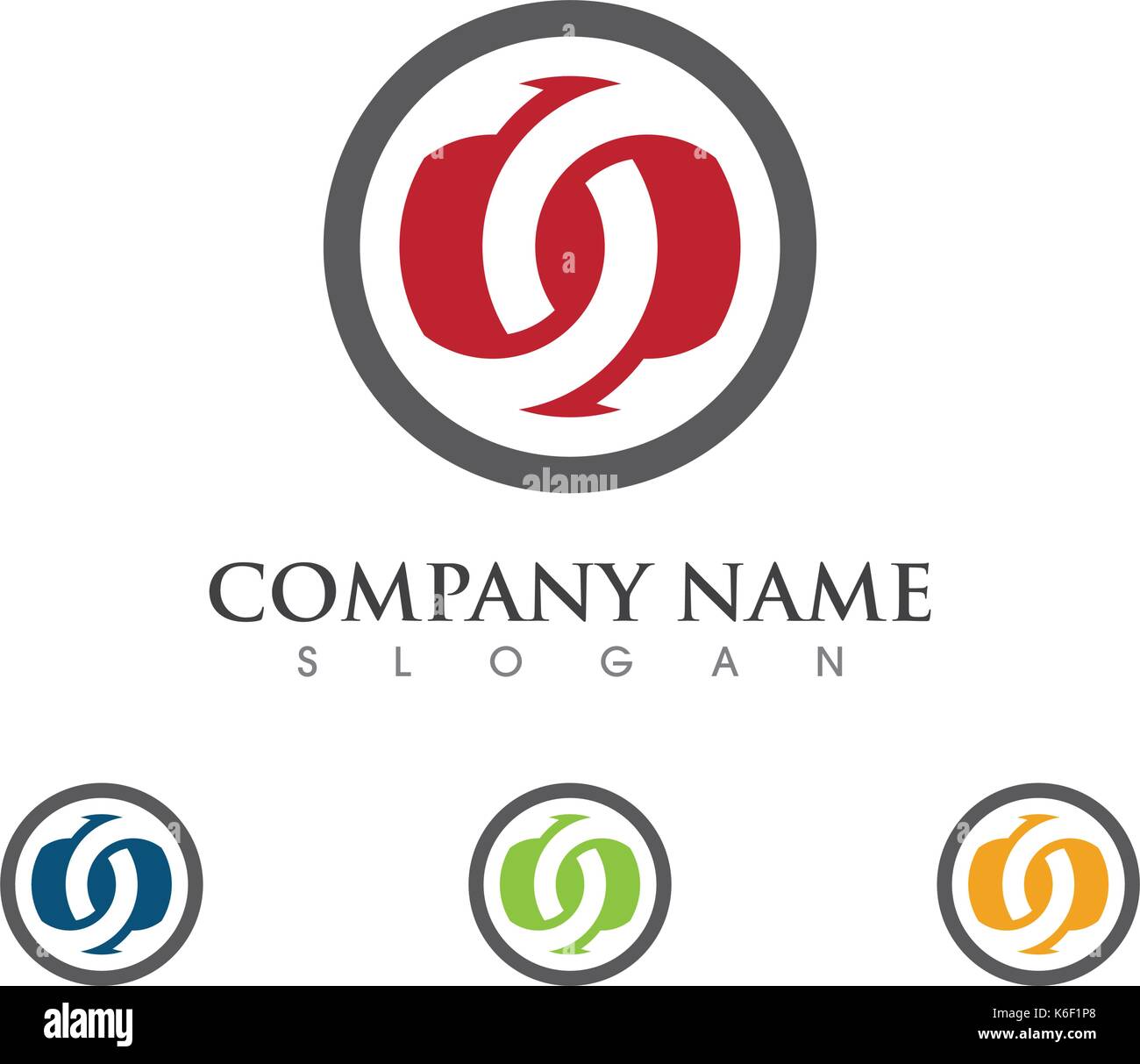 Business corporate abstract unity vector logo design template Stock ...