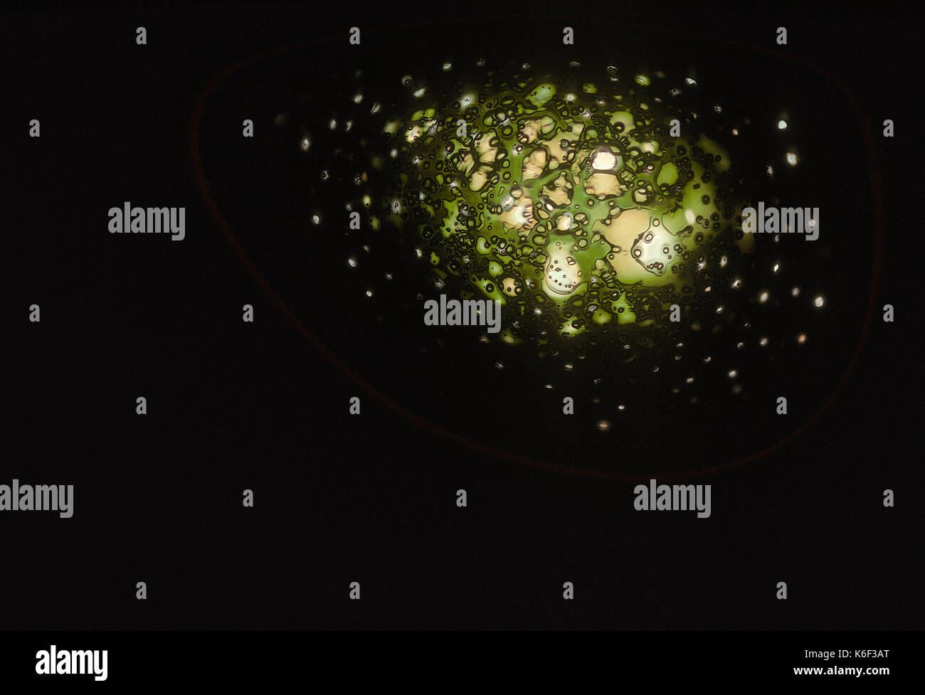 Abstract patterns created by burning celluloid film Stock Photo - Alamy