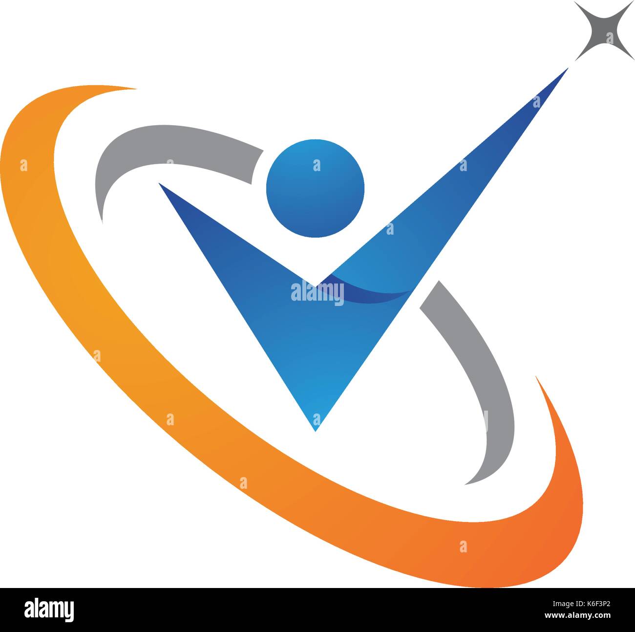 Human character logo sign Health care logo sign Stock Vector Image ...