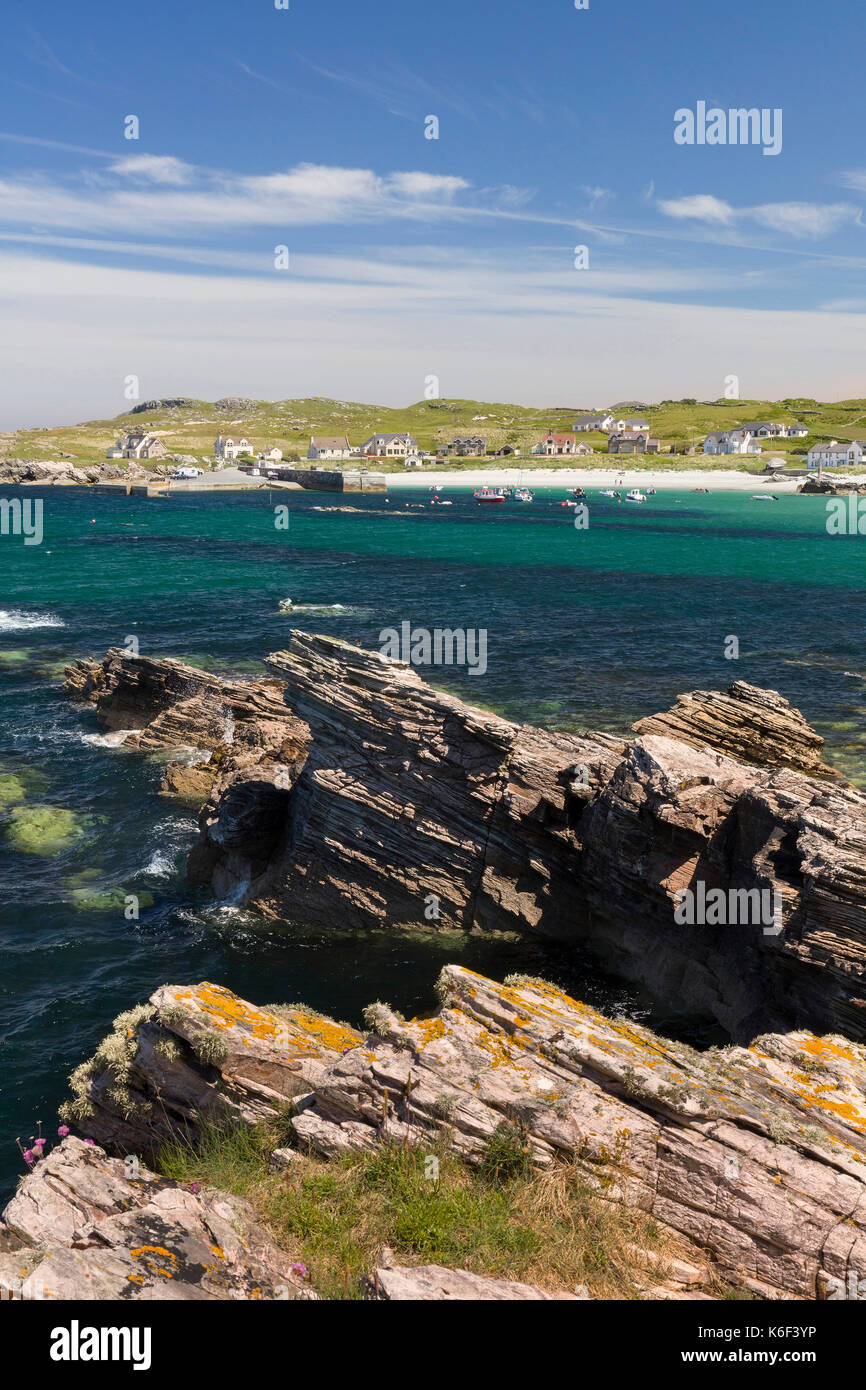 Portnablagh Atlantic Coast Donegal Ireland Stock Photo - Alamy