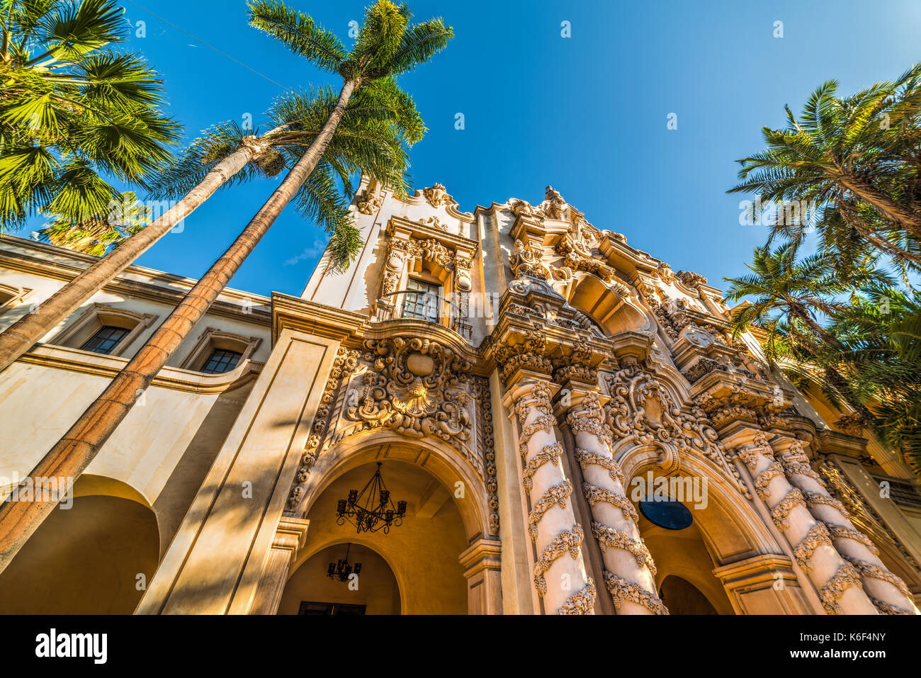 old buildings in Balboa Park, San Diego Stock Photo - Alamy