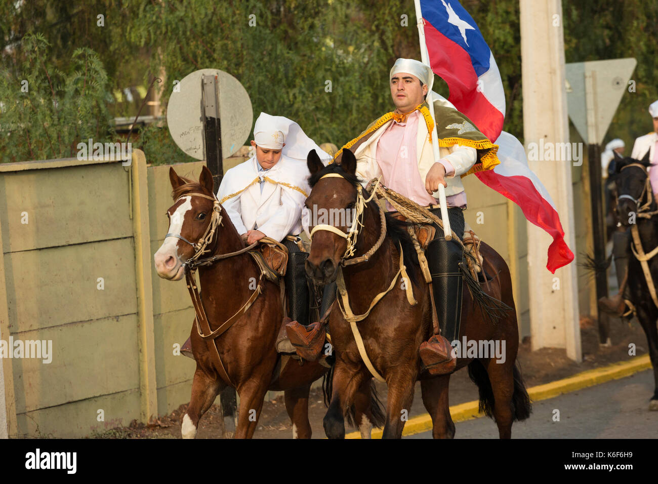 Cuasimodo, Quasimodo catholic festival in Chile Stock Photo - Alamy