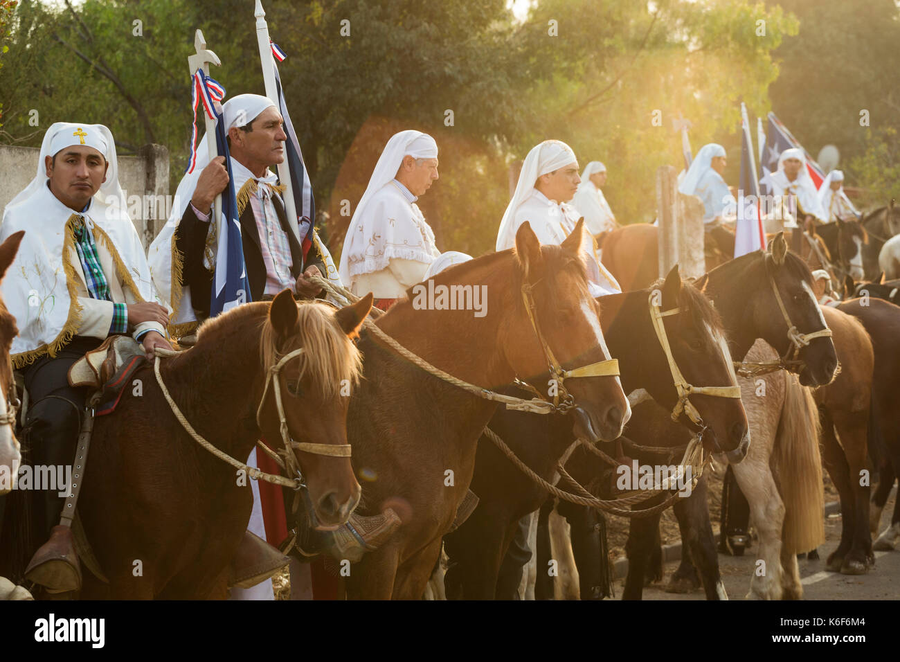 Cuasimodo, Quasimodo catholic festival in Chile Stock Photo - Alamy