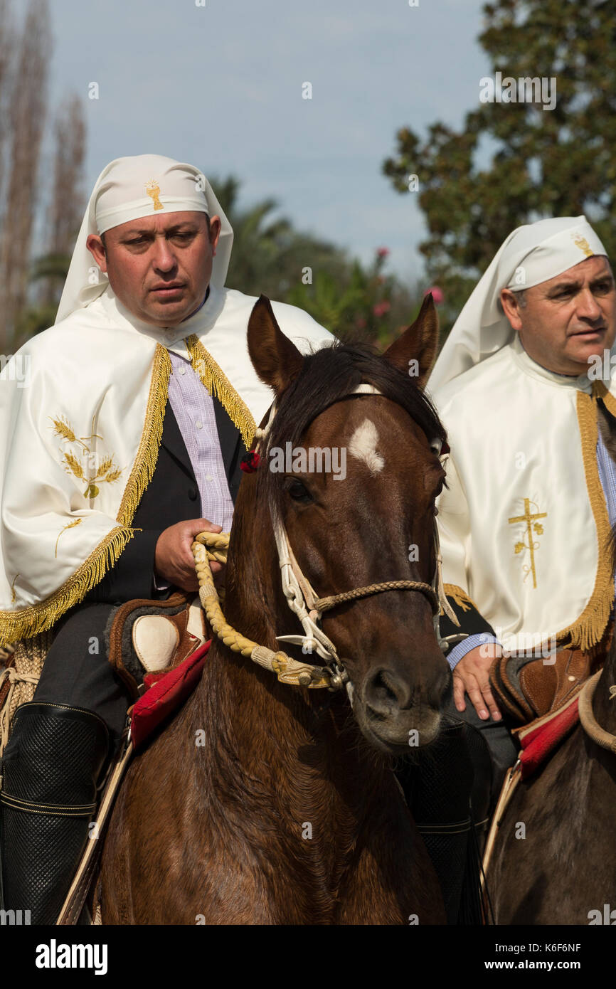 Cuasimodo, Quasimodo catholic festival in Chile Stock Photo - Alamy