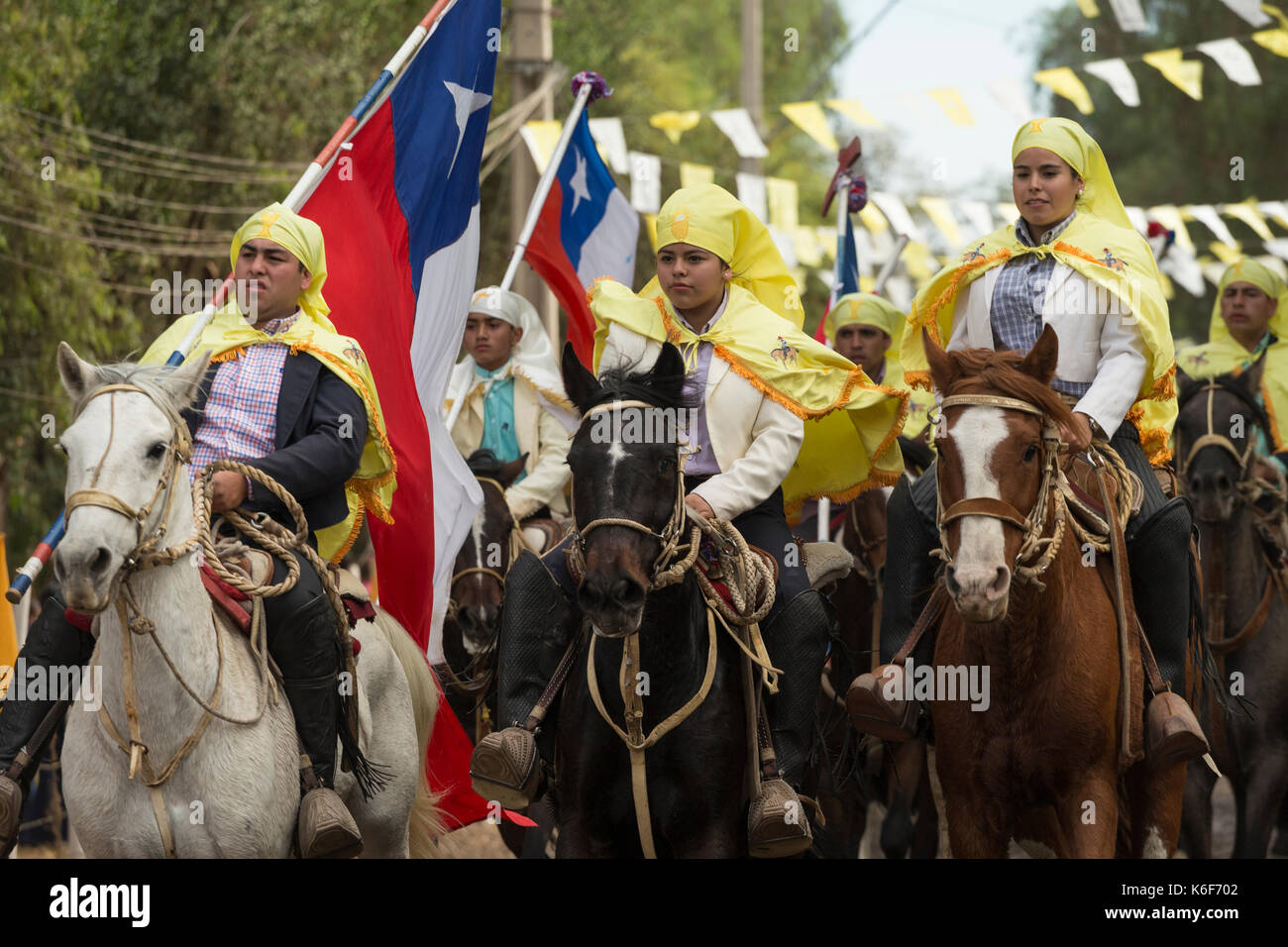 Cuasimodo, Quasimodo catholic festival in Chile Stock Photo - Alamy
