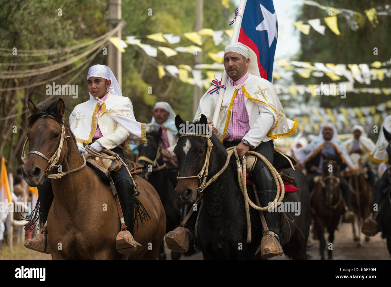 Cuasimodo, Quasimodo catholic festival in Chile Stock Photo - Alamy