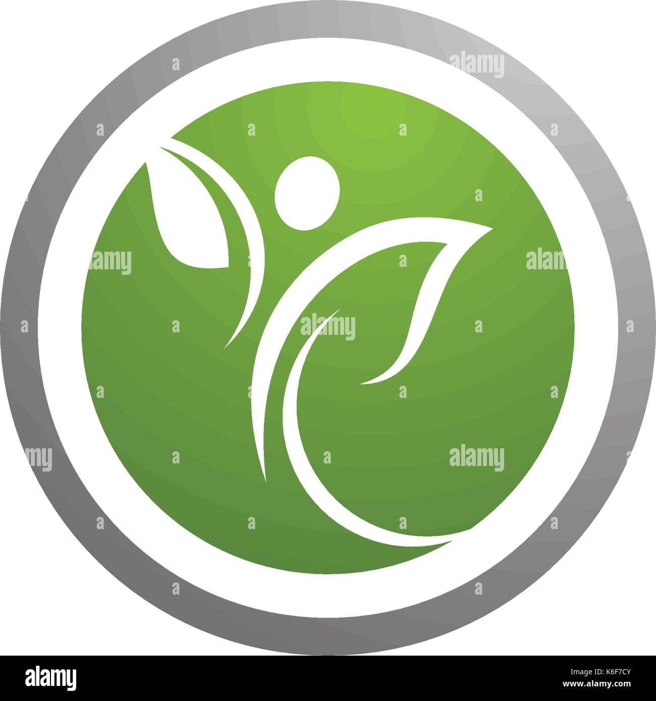 Human character logo sign Health care logo sign Stock Vector Image ...