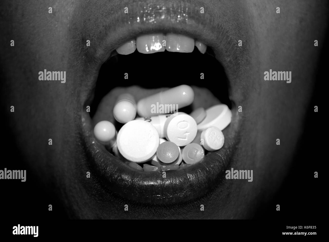 Many people sick hi-res stock photography and images - Alamy