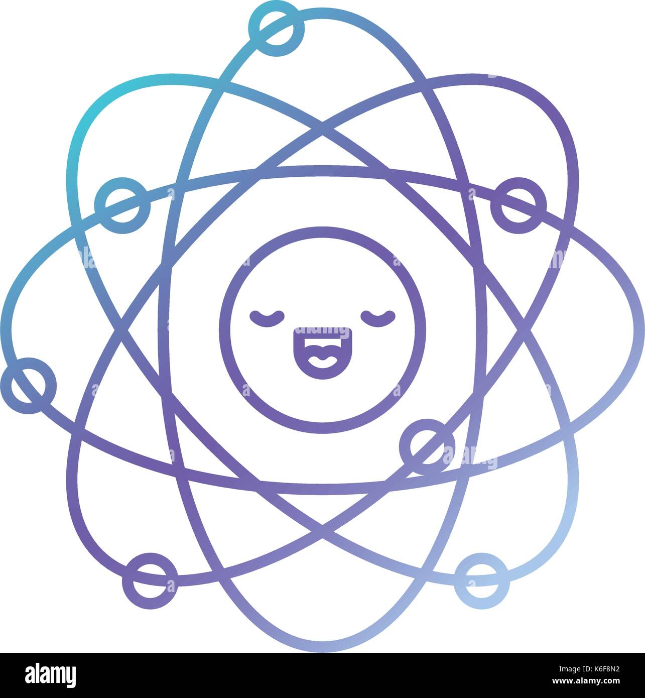 Japanese atom Stock Vector Images - Alamy