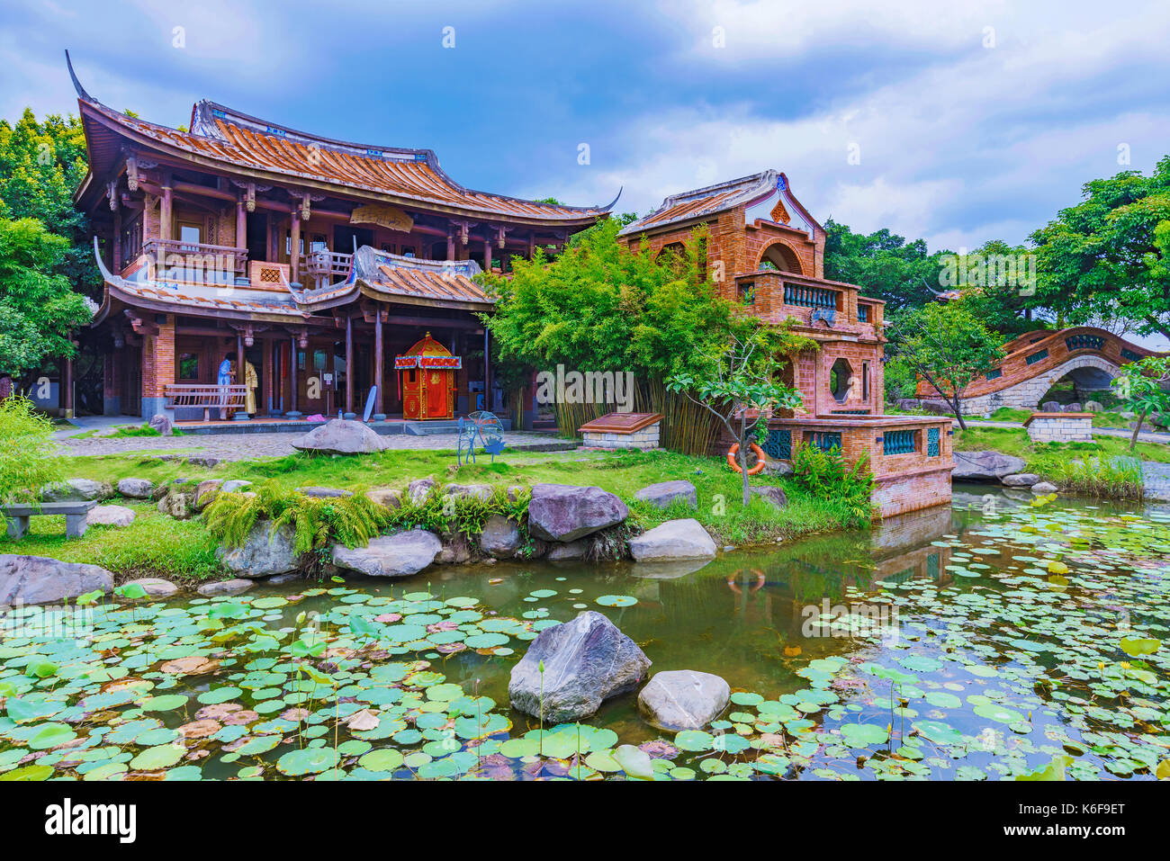 Traditional Taiwanese Old House Stock Photos & Traditional Taiwanese ...